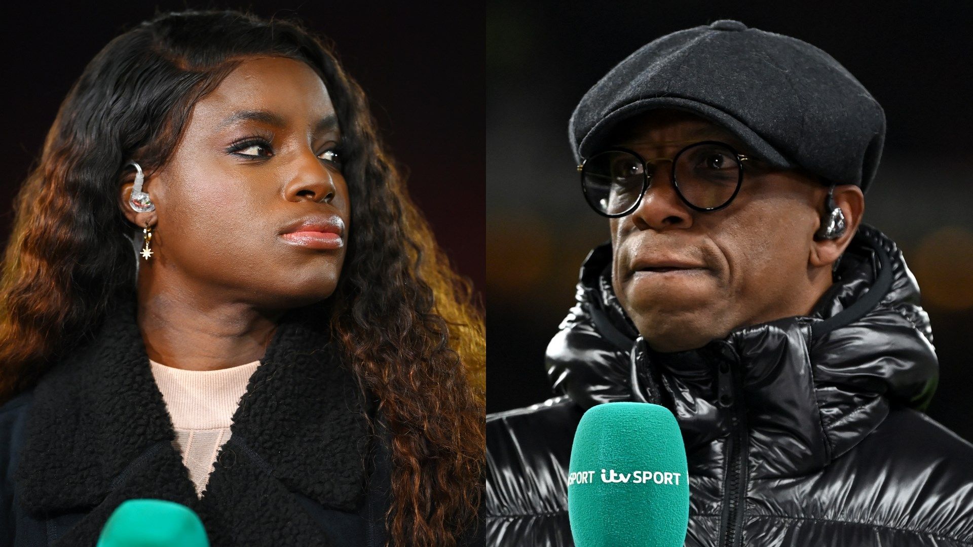 Eni Aluko faces axe after leaving TV bosses 'angry and bemused' by accusing Arsenal legend Ian ...